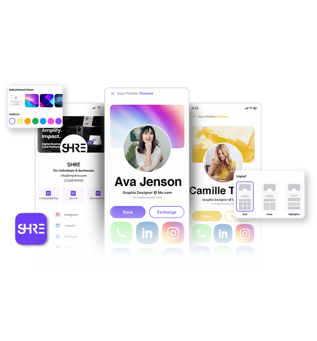 SHRE | Connect. Amplify. Impact.